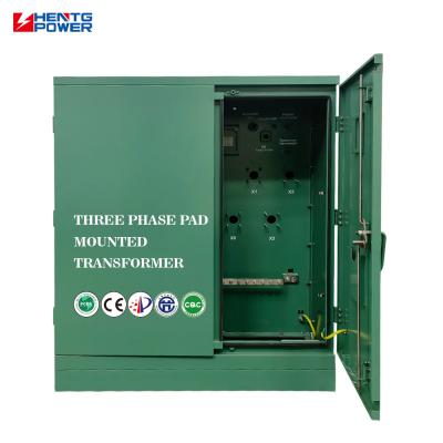 China 3250kVA High Efficiency Three Phase Pad Mounted Transformer with Long Lifespan and On-load/Off-load Tap Changer for sale