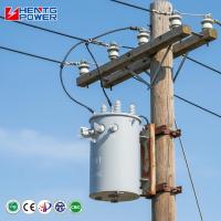 Quality Rural Utility Ready Single Phase Pole Mounted Transformer 25kVA 11kV 250V Quick for sale
