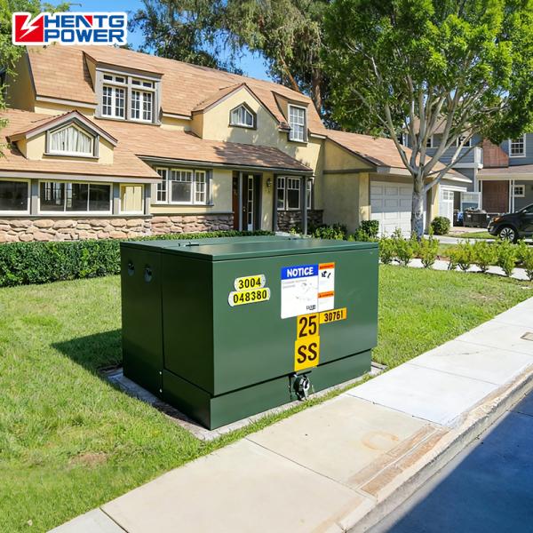 Quality Custom Built 25 kVA Single Phase Pad Mounted Distribution Transformer for Community Power Distribution for sale