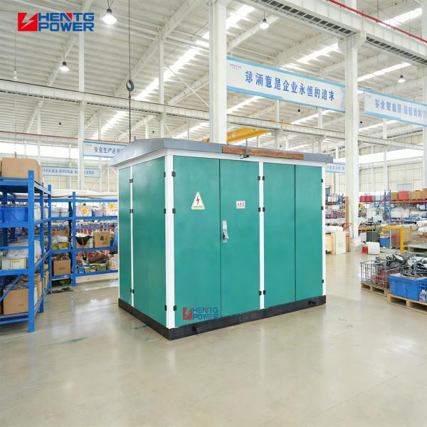 Quality Premium Compact 22kV 415V Prefabricated Substation 315kVA 400kVA 500kVA S11 Compartmentalized Transformer for Manufacturing Workshop for sale