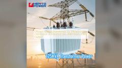 125KVA Transformer Power Distribution 20kV to 0.4kV