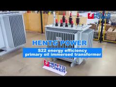 HENTG POWER_S11 S20 Oil Immersed Transformer 50KVA 100KVA 200KVA