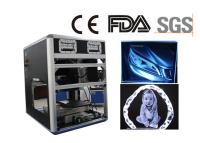 China 3W Mini Laser Engraver for 3D Photo Crystal - 400×300×100mm Engraving Area with 800-1200 DPI Resolution for sale