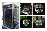 China Portable 3D Crystal Laser Engraving Machine STNDP-801AB1 | 120×200×100mm Engraving Area | 200,000 Dots/Min Speed for sale