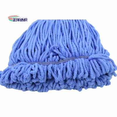 Китай Голубая влажная пусковая площадка Mop 300OZ Refills голова Mop небольшого пола конца петли размера очищая продается