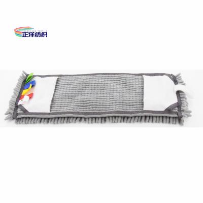 Cina Testa di pulizia di Grey Chenille Heavy Duty Mop di zazzera della polvere a 18 pollici in vendita