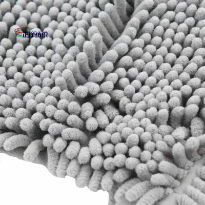 Cina Testa di pulizia di Grey Chenille Heavy Duty Mop di zazzera della polvere a 18 pollici in vendita