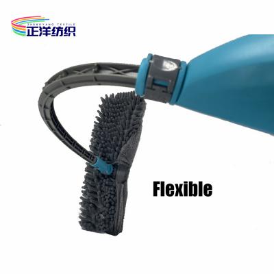 China 174cm Spray Floor Cleaner Blue 700ml Water Tank Bendable Telescopic Spray Mop for sale