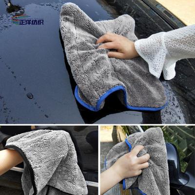 Cina Panno lavabile spesso extra dell'essiccazione dell'automobile di dimensione media 40x60cm Microfiber dei panni di 1000gsm Microfiber in vendita