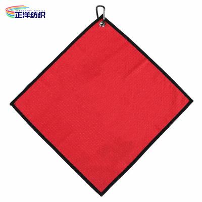 Cina La cucina riutilizzabile pulisce l'asciugamano di sport dell'asciugamano del golf del panno della cialda di 300GSM 30X30CM in vendita