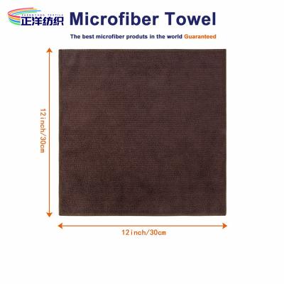 中国 30x30cmの220GSM再使用可能な台所清拭布Microfiberはテリーの万能清拭布を歪める 販売のため