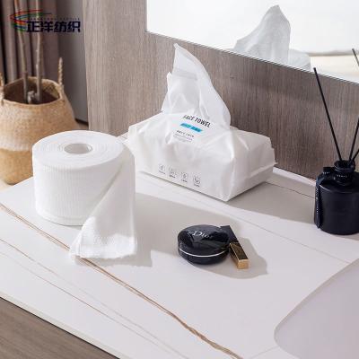 China Van het de Doeken Niet-geweven 80GSM Beschikbare Gezicht van Spunlace de Beschikbare Microfiber Schoonmakende Handdoek Te koop