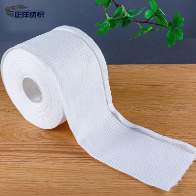 China Van het de Doeken Niet-geweven 80GSM Beschikbare Gezicht van Spunlace de Beschikbare Microfiber Schoonmakende Handdoek Te koop