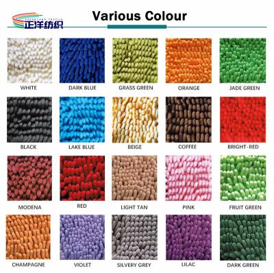 China O plutônio do Chenille revestiu a suportação da tampa de toalete macia Mat Bathroom Mat Set à venda