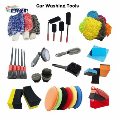 Cina Automobile di piccola dimensione del tessuto della cialda di 40X40CM che dettaglia i panni di Microfiber in vendita