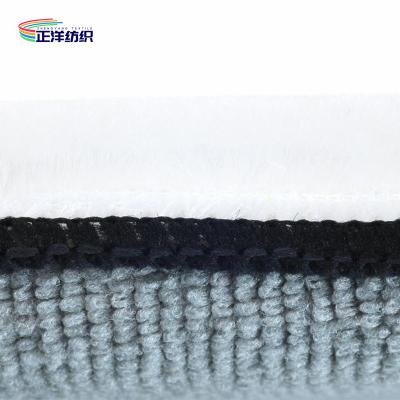 Cina doppio Microfiber cuscinetto di lucidatura parteggiato della cera della spugna di pulizia di 9x13cm in vendita