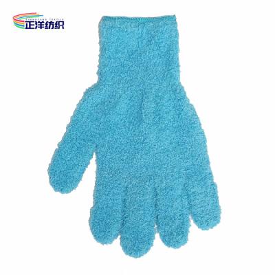 Китай перчатка перчатки стирки автомобиля Flove мягкого пушистого Microfiber пальца 15x25cm красочная продается