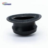 China 12cm Car Paint Buffing Pads Microfiber Round Waxing Applicator With Plastic Hook Handle for sale