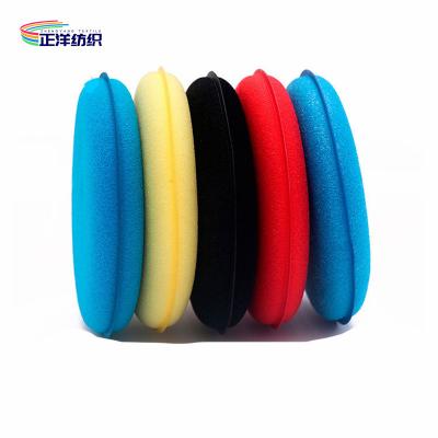 Cina Dettagliare dell'automobile di Microfiber foggia la multi spugna rotonda dell'applicatore della cera di colore 105mm di 20mm in vendita