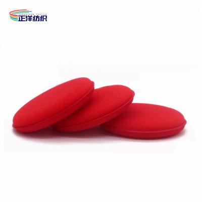 Cina Dettagliare dell'automobile di Microfiber foggia la multi spugna rotonda dell'applicatore della cera di colore 105mm di 20mm in vendita