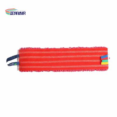 Cina 18 Inch Cotton Yarn Wide Microfiber Dust Mop 550gsm in vendita