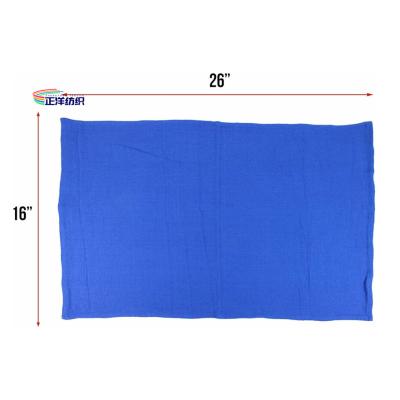 Cina Blue Surgical Towel Surgery Huck Hand Towel 40x60cm 100% Cotton Disposable Medical Sterile Operation Towel Hospital Use in vendita