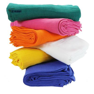 Cina Blue Surgical Towel Surgery Huck Hand Towel 40x60cm 100% Cotton Disposable Medical Sterile Operation Towel Hospital Use in vendita