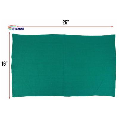 Cina Green Surgical Towel Surgery Huck Hand Towel 40x60cm 100% Cotton Disposable Medical Sterile Operation Towel Hospital Use in vendita