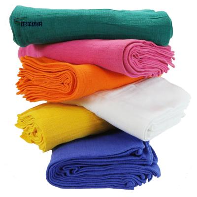 Cina Green Surgical Towel Surgery Huck Hand Towel 40x60cm 100% Cotton Disposable Medical Sterile Operation Towel Hospital Use in vendita