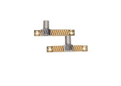 Cina Ottone di alluminio miniatura elicoidale C45 M0.5 degli scaffali di ingranaggio di multi forma di CNC in vendita