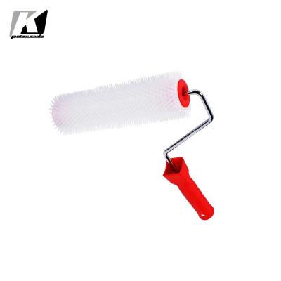 China Ultraportable PP Epoxy Paint Tools Spiked Roller For Self Leveling Compound for sale
