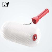 China 250mm Spiked Roller for Self Leveling Epoxy Floor Paint Bubble Removal 1.5mm Teeth for sale