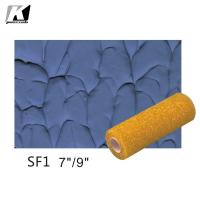 China 9 Inch Polyester Texture Paint Roller Cover for Wall Painting Sponge Effect for sale