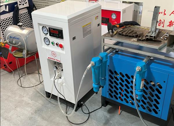 Quality Air Purification Small Nitrorgen Generator Industrial High Pressure 99.99 -99 for sale
