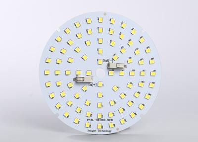 China 80 DC 2835 Smd führte der PC-33v Modul, rundes PWB geführtes Downlight Modul 6000k 100-130lm/W D88mm zu verkaufen