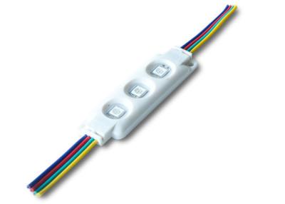 中国 SMD5050 RGB 3ledsのwaterprrofの注入は表示ライト ボックスのためのモジュールDC12Vを導きました 販売のため