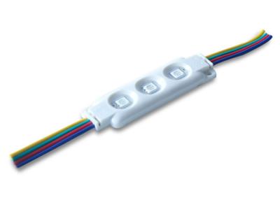 中国 SMD5050 RGB 3ledsのwaterprrofの注入は表示ライト ボックスのためのモジュールDC12Vを導きました 販売のため