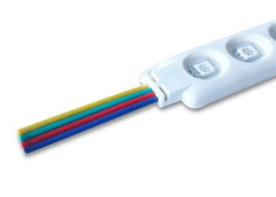 中国 SMD5050 RGB 3ledsのwaterprrofの注入は表示ライト ボックスのためのモジュールDC12Vを導きました 販売のため
