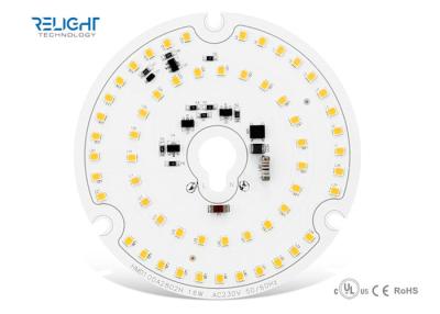 Cina modulo rotondo Dimmable Φ100mm di CA LED di efficienza 1600LM con 16W 230V in vendita