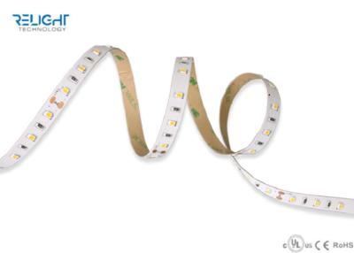 China Reencienda el color blanco del IP 20-IP68 del microprocesador del uso SMD 3528 de la decoración modifican la tira llevada flexible del alto cobre para requisitos particulares del effency de 4.8W DC24V en venta