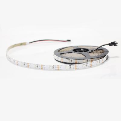 China Addressable 5050 RGB LED Strip 5V WS2812 WIFI Controller RGB Strip Light for sale