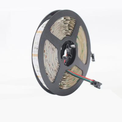 China Addressable 5050 RGB LED Strip 5V WS2812 WIFI Controller RGB Strip Light for sale