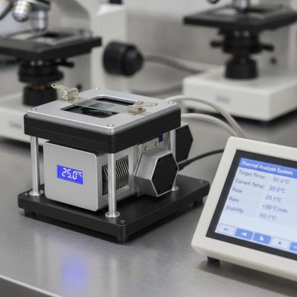 Quality Modular Peltier Microscope Stage with ±0.1°C Stability and 30°C/min Heating for sale
