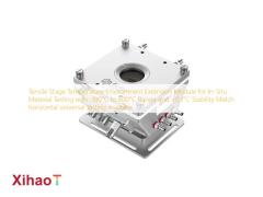 Tensile Stage Temperature-Environment Extension Module for In-Situ Material Testing with -190°C to 600°C Range and ±0.1°C Stability Match horizontal universal testing machine