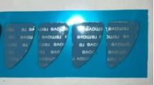 China Mouse Feet PTFE Mouse Skates Slight Curve on The Surface Ends with Printed Film for sale