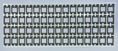 China Self Adhesive Hollow Frame Conductive Foam Pads | Custom Die Cut EMI Shielding Sponge Gasket for sale