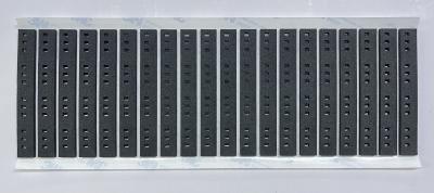 China Custom Die-Cut Black EVA Foam Shockproof Gasket, Stepped Self-Adhesive Pad Specially for Electronic Devices for sale