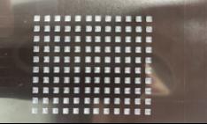 China Very Small Transparent Mylar for Keyboard 1.85*1.85*0.5mm for sale