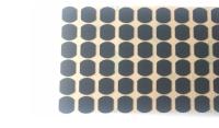 China PC Printer Black Polycarbonate Sheets 0.25mm Thick 55 Centigrade Resistant for sale