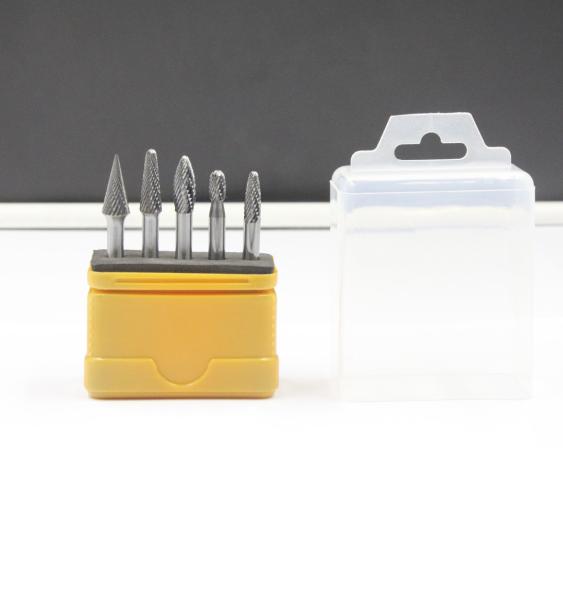 Cemented Carbide Rotary Files Burrs For Metal Processing Carbide burr 5 Pieces Set